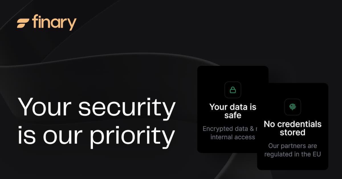 Bank-Level Security that protects your data | Finary