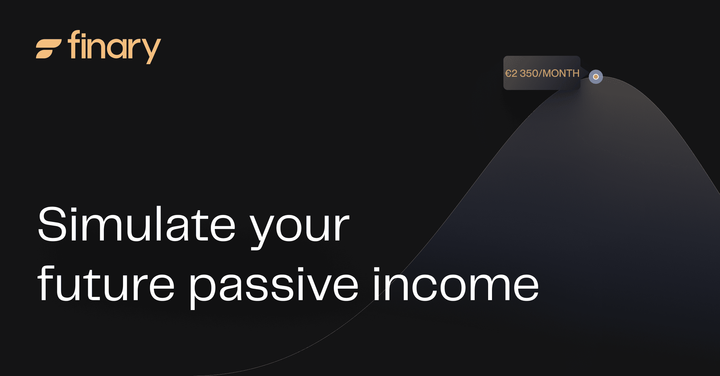 Wealth simulator, passive income